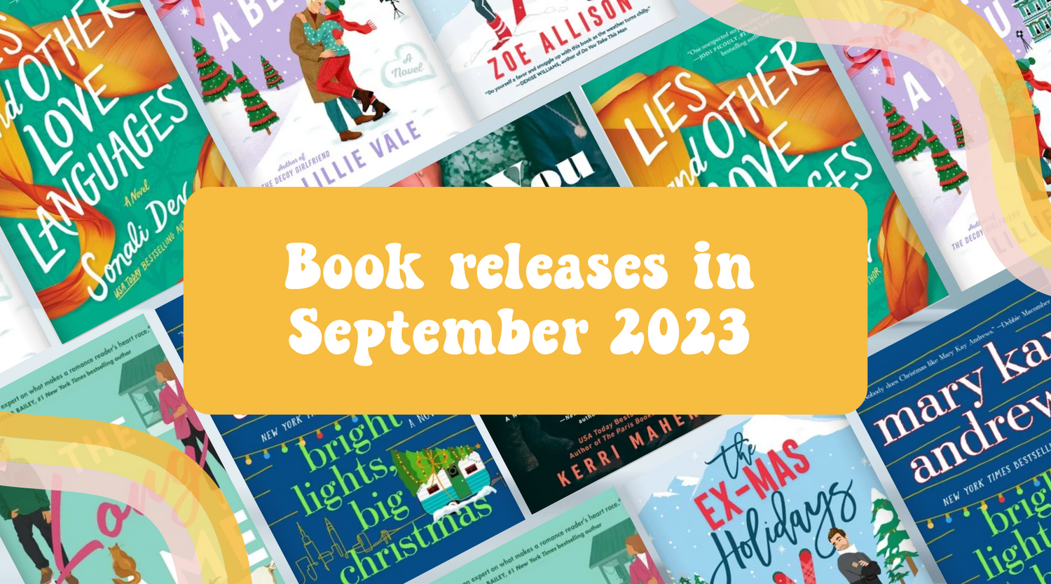 Book releases in September 2023 – Booked Candles