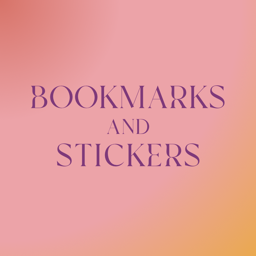 Bookmarks and Stickers – Booked Candles